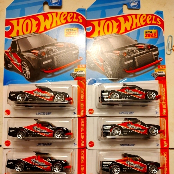 Hot Wheels | Toys | Hot Wheels Limited Grip Lot Of Six | Poshmark